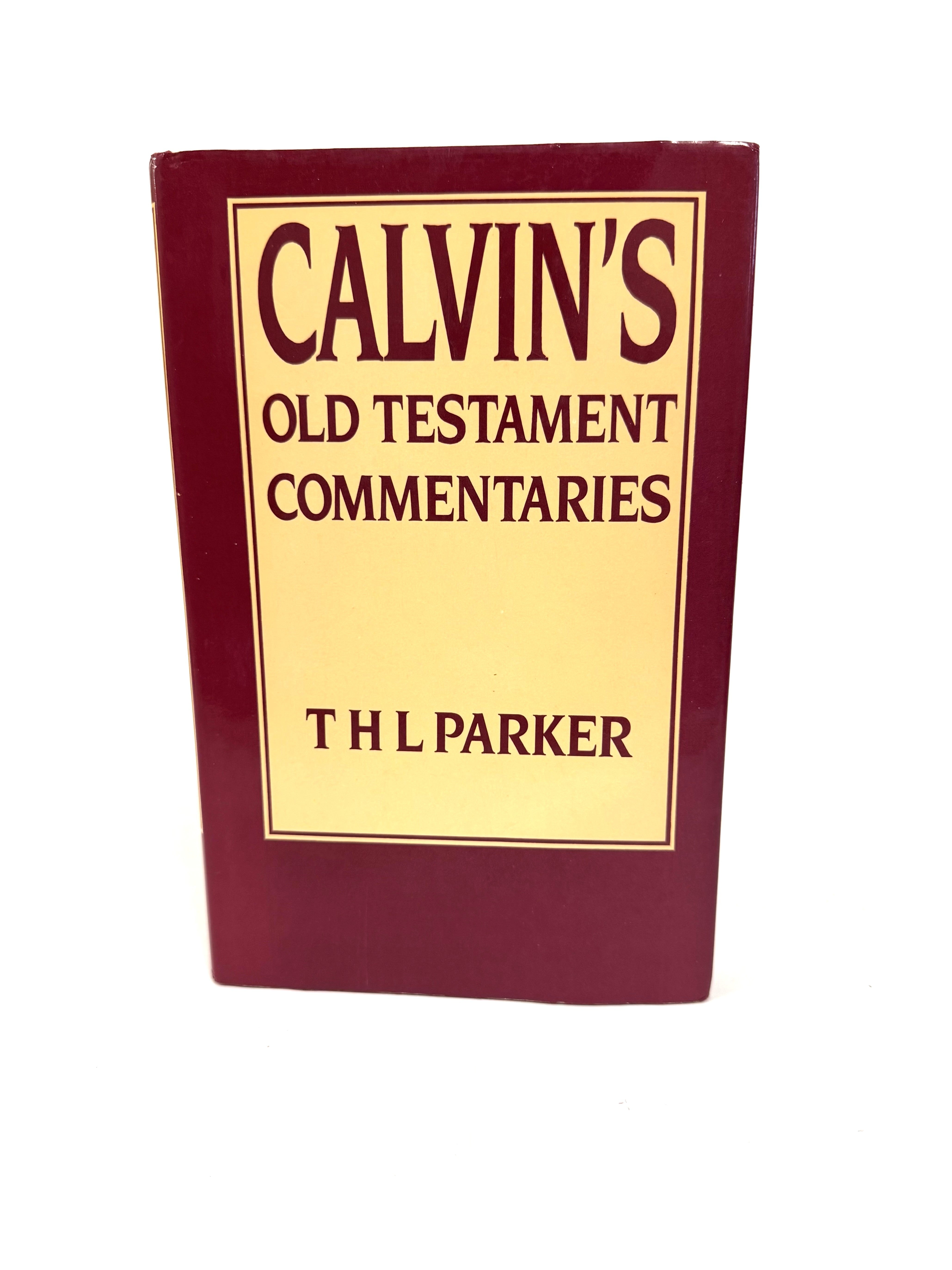 Calvin's Old Testament Commentaries – Puritan Reformed Bookstore